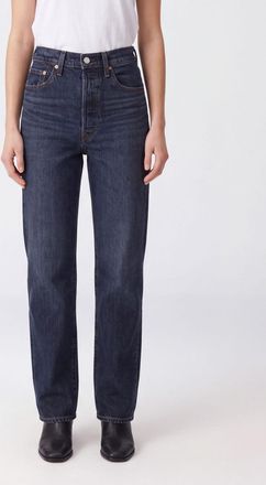 Levi's Ribcage High-Waist Wide Leg Jeans aus recyceltem Denim