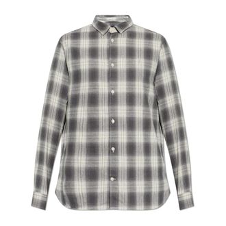 AllSaints Kelby Ramskull Check Shirt - - Shirts - Herren - Grau - XS