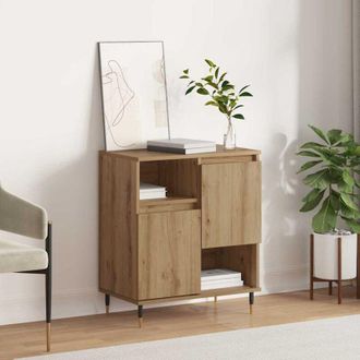 vidaXL Buffet Ch&ecirc;ne artisanal 60 x 35 x 70 cm vidaXL