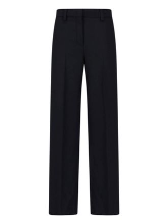 Incotex Ma&szlig;geschneiderte Schwarze Hose Aus Schurwolle