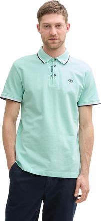 Tom Tailor T-Shirt mit Muster, White Multi Leaf Design, XXL