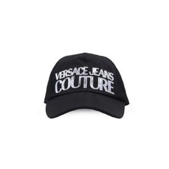Versace Jeans Couture unisex, Accessoires, Noir, Taille: ONE Size Chapeaux & Bonnets Noirs pour Passionnés de Mode