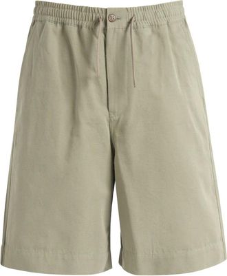 Maison Kitsun&eacute; Homme, Shorts, Vert, Taille: L Bermuda &Eacute;lastiqu&eacute;