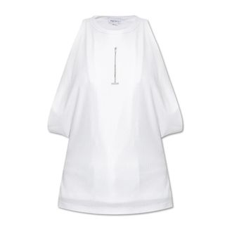 Alexander McQueen Rundhalsausschnitt-Top - - Tops - Damen - Wei&szlig; - S