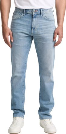 Tom Tailor Herren 1048364 TTMARVIN Straight Jeans mit Stretch, 10283-Stone Wash Denim, 32W / 30L