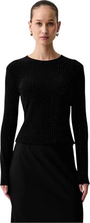 A|X Armani Exchange Haut &agrave; manches longues - Femme - Tops - Noir - Taille: 40 FR
