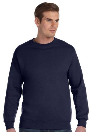 Gildan Herren 50/50 Adult Crewneck Sweat Sweatshirt, blau (Marineblau), XXXL