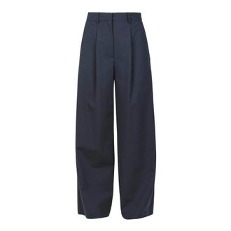 ottod'Ame Wide Hosen - - Trousers - Damen - Blau - M