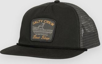Salty Crew Boat Shop Trucker Cap phantom charcoal