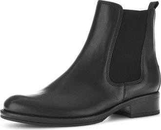Gabor Damen Chelsea Boots, Frauen Stiefeletten,Bootee,Booties,halbstiefel,Kurzstiefel,uebergangsschuhe,uebergangsstiefel,schwarz,36 EU / 3.5 UK