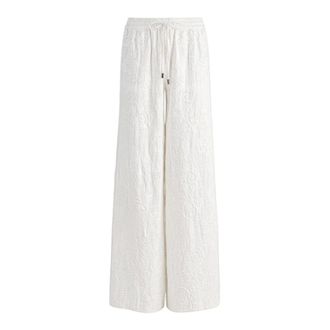 Alice & Olivia Femme, Pantalons, Blanc, Taille: 36 FR Ojai Wide Leg Pant