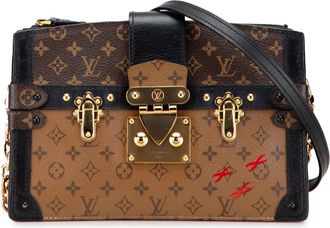 Louis Vuitton Hobo Bags - Monogram Reverse Trunk Clutch - Gr. unisize - in Braun - f&uuml;r Damen