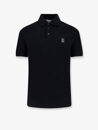 Brunello Cucinelli Cotton polo shirt - BRUNELLO CUCINELLI - gender_Man