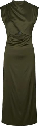 Americandreams Americandreams, Femme, Robes, Vert, Taille: 38 FR Cici Dress