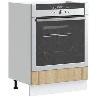 vidaXL Herdumbauschrank Lucca Sonoma-Eiche Holzwerkstoff vidaXL509587
