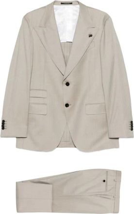 Gabriele Pasini Homme, Costumes, Beige, Taille: M Herringbone Suit