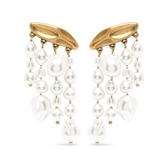 Cult Gaia Femme, Accessoires, Blanc, Taille: ONE Size Pearl Antbr