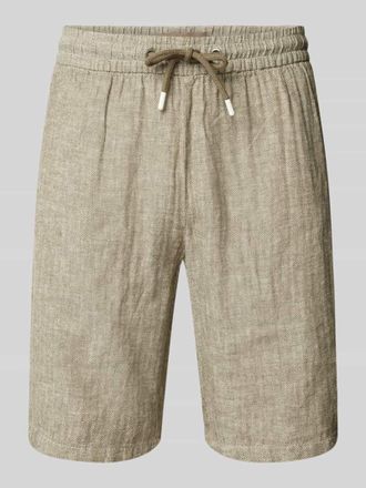Blend Regular Fit Leinenshorts mit Tunnelzug Modell MORGAN