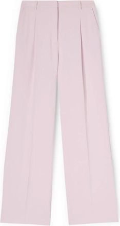 Motivi Femme, Pantalons, Rose, Taille: 46 FR Pantalon Palazzo en Cr&ecirc;pe