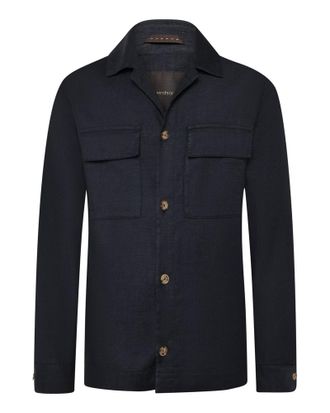 Windsor Sommerliches Overshirt Lavoro aus einem Leinenmischgewebe in