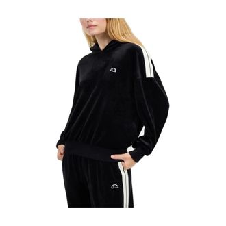 Ellesse Femme, Sweatshirts et sweats à capuche, Noir, Taille: 40 FR Sweat à capuche élégant pour femmes