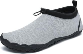 Mishansha Chaussures de Natation Homme Femme Chaussure de Plage Respirantes Séchage Rapide Eté Baskets deau pour Surf Plongée Nager Yoga 42EU Mode Gris