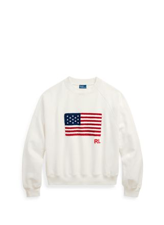 Polo Ralph Lauren Sweatshirt mit Motiv - Weiß