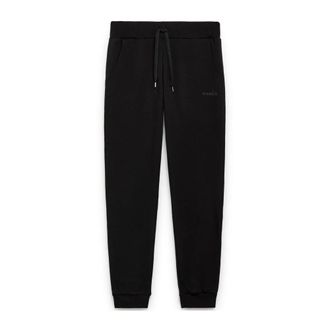 Diadora Baumwoll-Sportanzug - - Trousers - Herren - Schwarzk - S