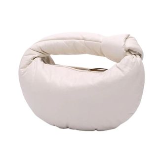 Bottega Veneta Pre-owned Mini Jodie Knot Hobo Bag - Femme - Pre-owned - Blanc - Taille: ONE Size
