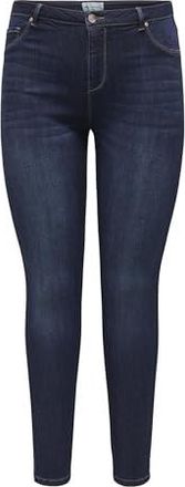 Only Carmakoma Carthunder Life P Up Reg SK DNM Bj367, Bleu foncé Denim, 42W / 32L