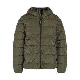C.P. Company Chrome-R Kapuzen-Pufferjacke - - Jackets - Herren - Gr&uuml;n - XL