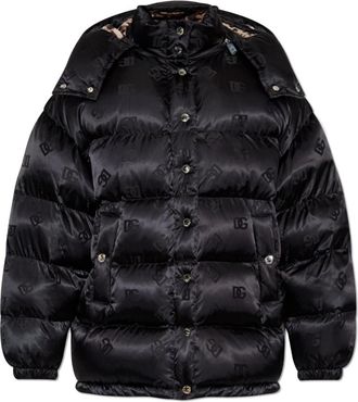 Dolce & Gabbana Daunenjacke - - Jackets - Damen - Schwarzk - M