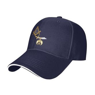 Generic Chapeau De Baseball Division des Shriners Ma&ccedil;onniques Chapeau De Golf Mode L&eacute;g&egrave;re Casquette Unisexe, pour Femmes, Gar&ccedil;on, Camping, 55-59cm