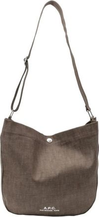 A.P.C. A.p.c., Femme, Sacs, Brun, Taille: ONE Size Bolso marron A.p.c