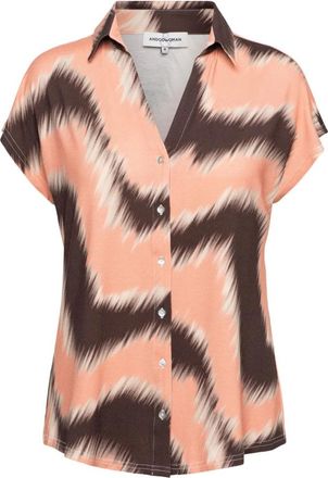 &Co Woman &Auml;rmellose Bluse - - Blouses & Shirts - Damen - Mehrfarbig - M