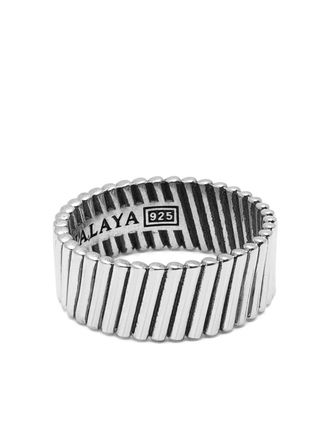 Nialaya bague à design fin - Argent