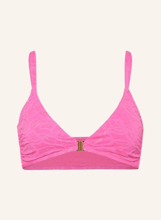 Watercult Watercult Bralette-Bikini-Top Supernova Mit Glitzergarn pink