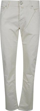 Jacob Cohen Jean Skinny - Cr&egrave;me