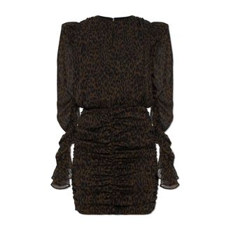 Rotate Langarmkleid - - Dresses - Damen - Braun - XS