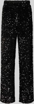 Pieces Hose mit Paillettenoptik