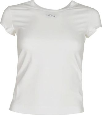 Diesel Femme, Tops, Blanc, Taille: 38 FR T-Angie-OD T-Shirt