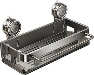 Generic Saugnapfbecher-Duschregal-Duschlager-Organisatorregal, Schnelltrockner Duschen Organisatoren, Lackfreie Badezimmerregal | Aluminiumregal F&uuml;r Seife Tas