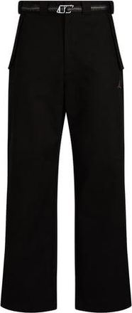 Roa Pantalon droit &agrave; logo brod&eacute; en coton