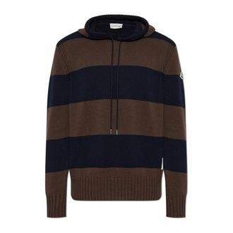 Moncler Homme, Pulls, Brun, Taille: M Pull à capuche