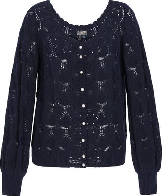 Dreimaster Dreimaster Strickjacke Frauen Marine