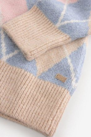 Laura Ashley Strickjacke Laura Ashley Boyfriend-Strickjacke, V-Ausschnitt (1-tlg)