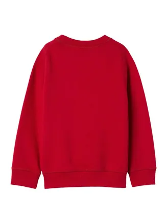 Gucci Boys Sweatshirt With Red Contrast Logo Fabric Hoods & Sweatshirts