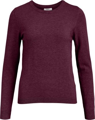 Object Objthess L/S O-Neck Knit Pullover Noos