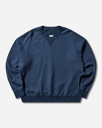 Visvim Men s Ultimate Jumbo SB Sweat L/S Navy