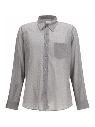 Dries Van Noten Chemise - Gris